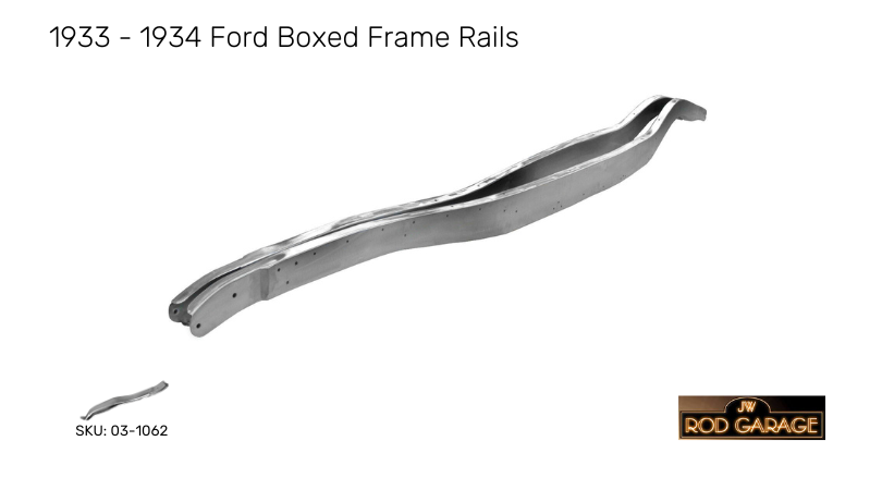 JW Rod Garage Ford Boxed Frame Rails - Cruisin Automotive