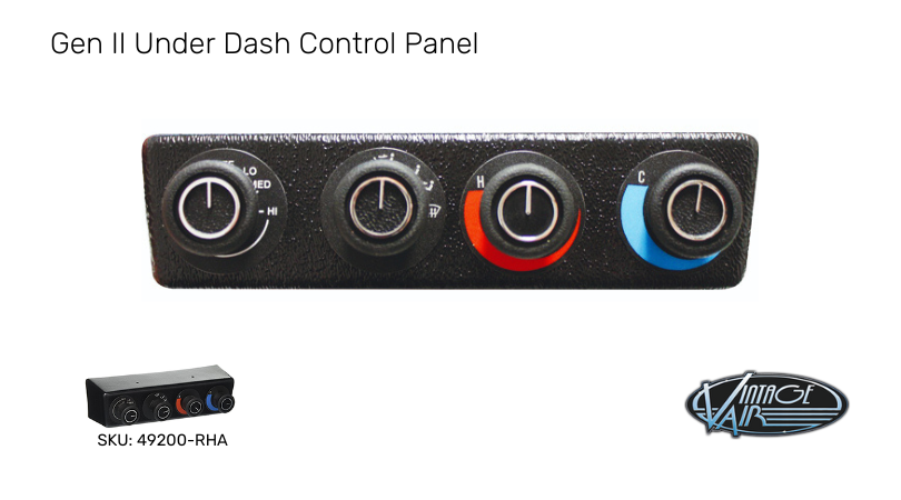 Gen II Under Dash Control Panel - Cruisin Automotive