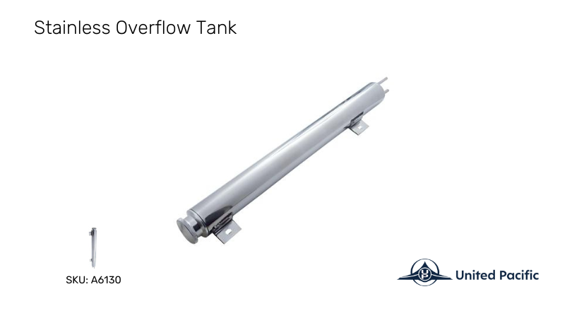 Stainless Overflow Tank - Cruisin Automotive