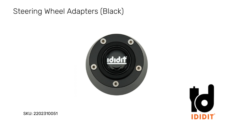Steering Wheel Adapters (Black) - Cruisin Automotive