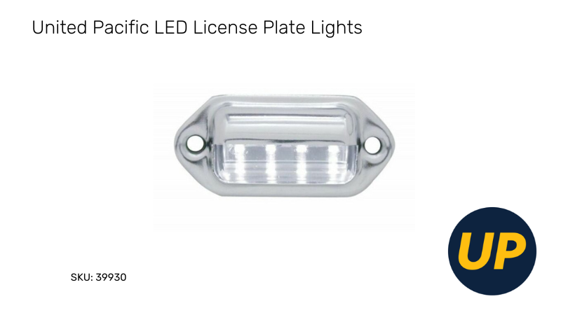 United Pacific LED License Plate Lights - Cruisin Automotive