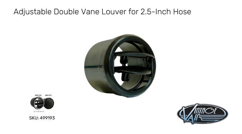 Double Vane Louver - Cruisin Automotive