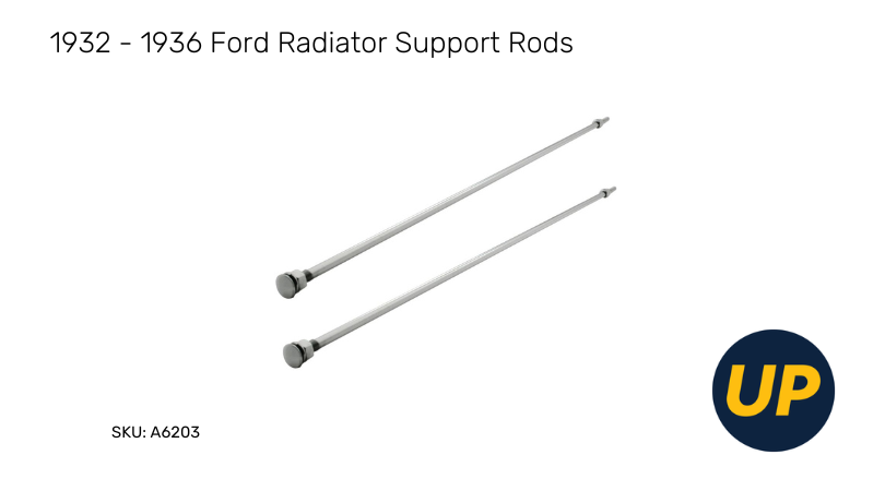 Radiator Support Rods - Cruisin Automotive