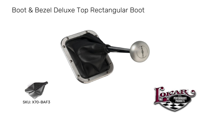 Boot & Bezel Deluxe Top Rectangular Boot - Cruisin Automotive