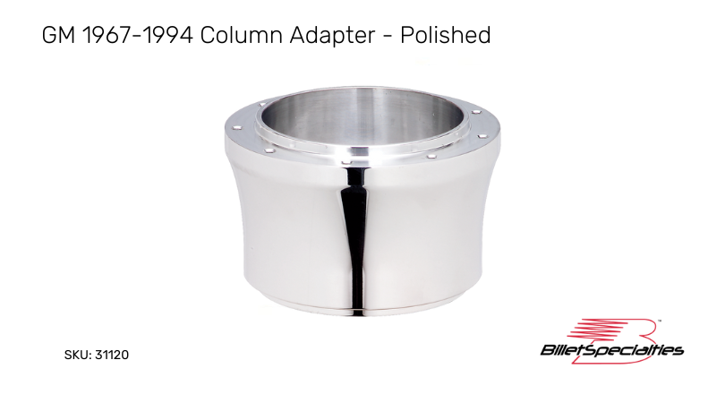 GM 1967-1994 Column Adapter - Polished - Cruisin Automotive