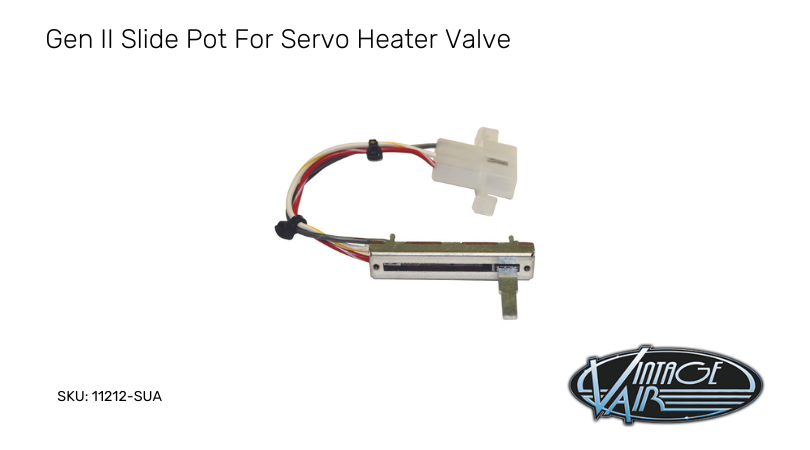 Gen II Slide Pot For Servo Heater Valve - Cruisin Automotive