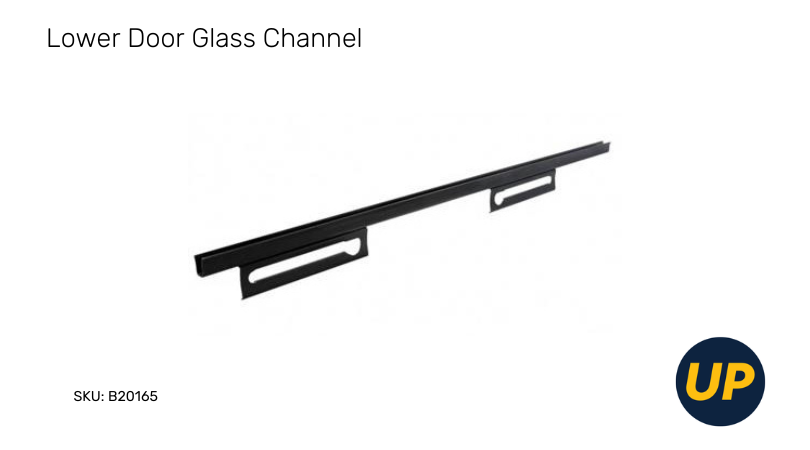 Lower Door Glass Channel - Cruisin Automotive