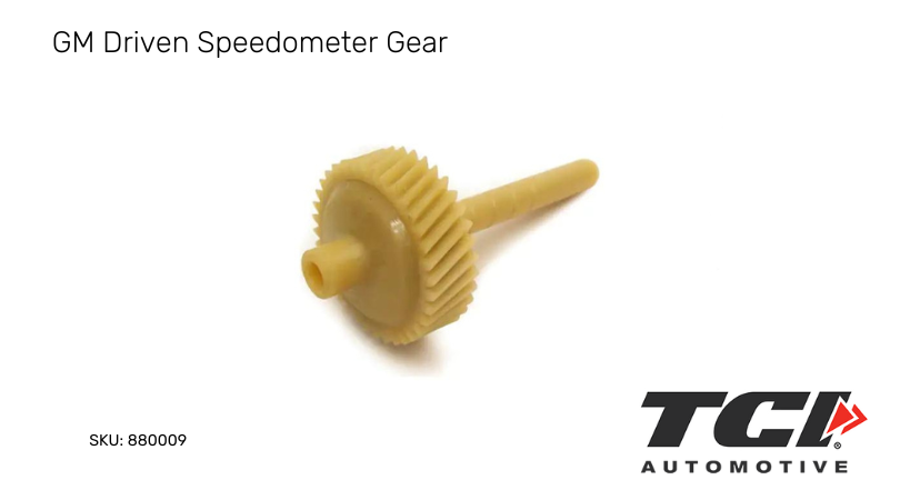 GM Driven Speedometer Gear - Cruisin Automotive