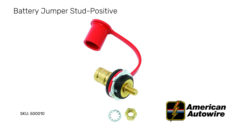 Battery Jumper Stud-Positive - Cruisin Automotive