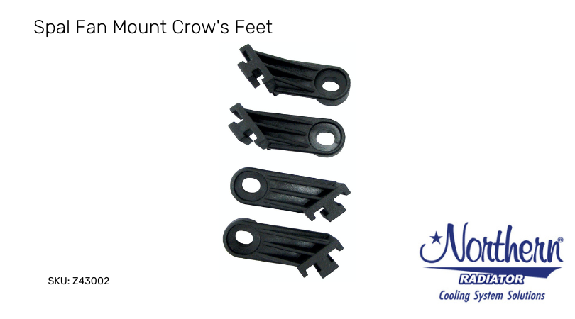 Spal Fan Mount Crow's Feet - Cruisin Automotive