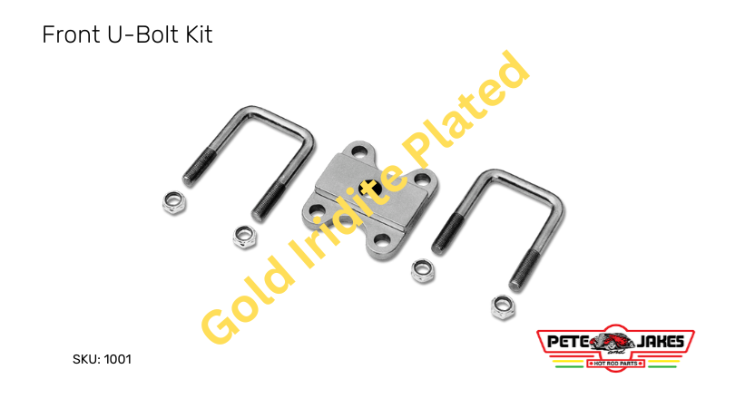 Front U-Bolt Kit - Cruisin Automotive
