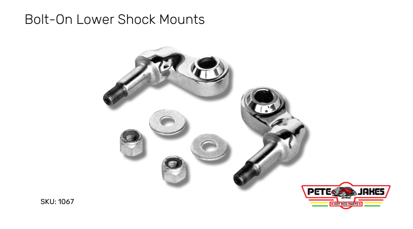 Bolt-On Lower Shock Mounts - Cruisin Automotive