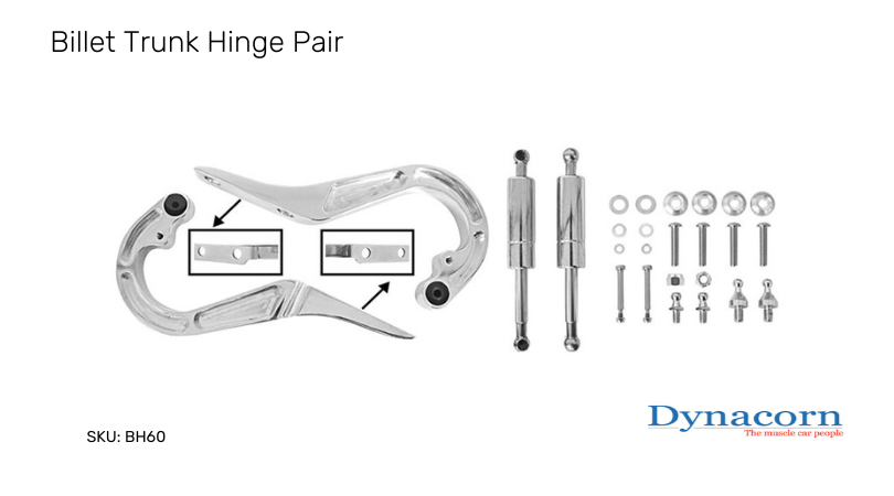 Trunk Lid Hinge Pair - Cruisin Automotive